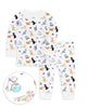 The Organic Long Sleeve Pajama Set [Cat Nap]
